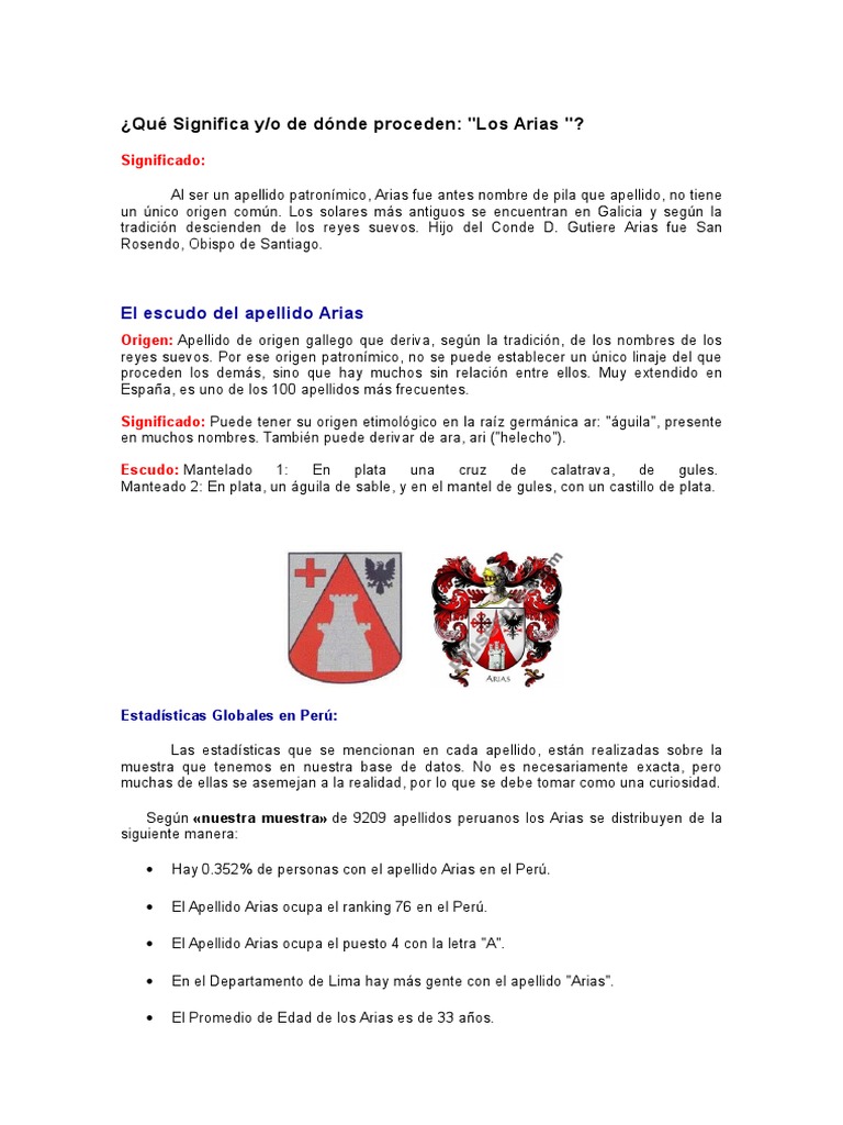 Apellido S | PDF | Apellido | Perú