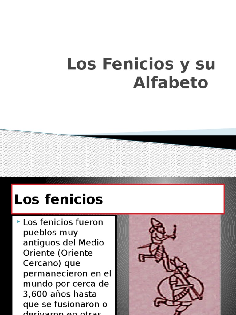 Los Fenicios y Su Alfabeto | PDF | Fenicia | Cartago antigua