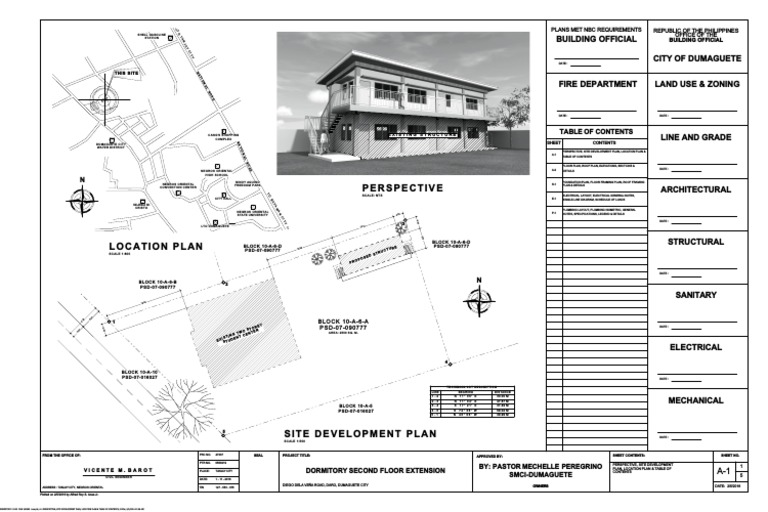 House Site Development Plan