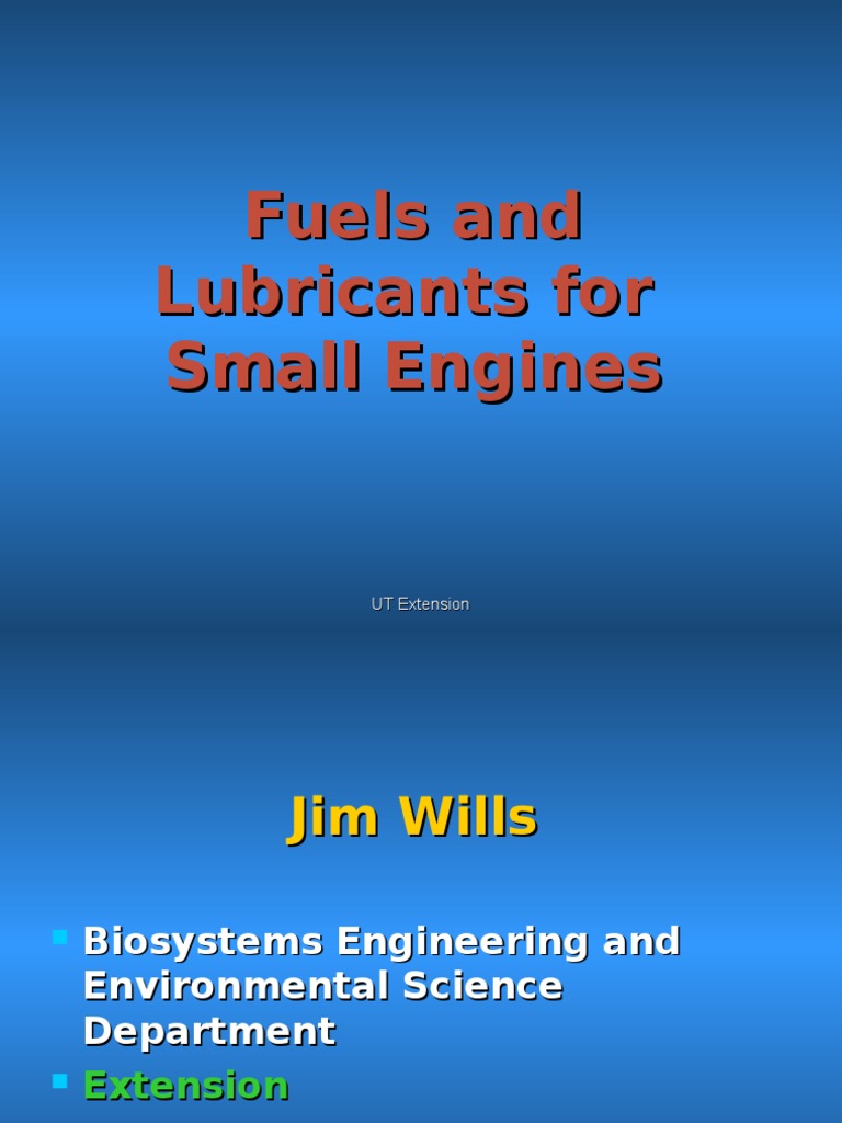 Fuels and Lubricants Training | PDF | Motor Oil | Gasoline