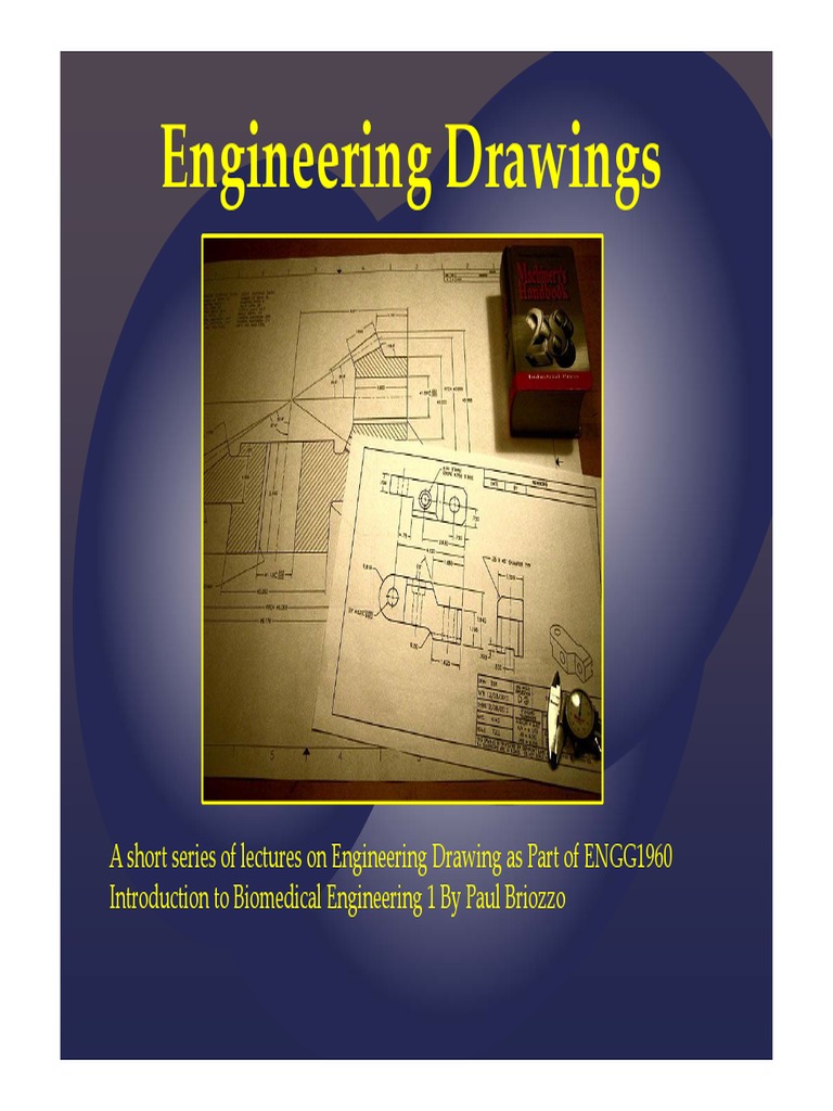 ENGG1960 Engineering Drawings Lecture Introduction 2014 | PDF | Ellipse ...