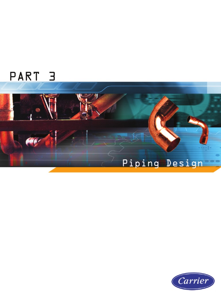 HVAC Handbook Part 3 Piping Design | PDF | Valve | Pipe (Fluid Conveyance)