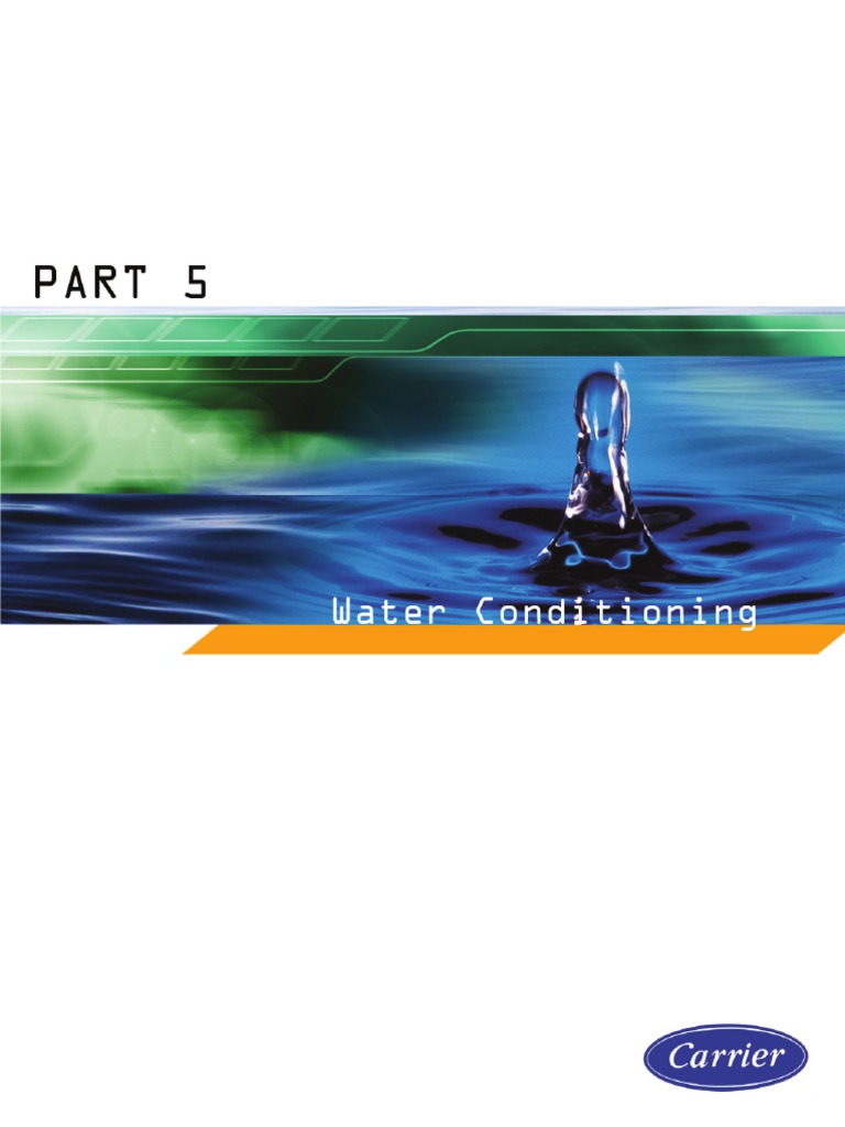Water Conditioning System Design Guide | PDF | Alkalinity | Ph