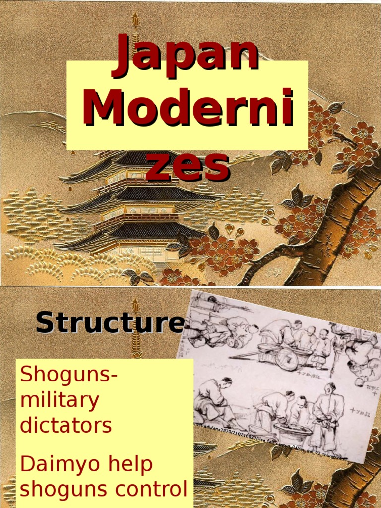 Japan's Path to Modernization | PDF | Empire Of Japan | Feudal Japan