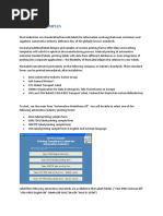 Volvo Odette Transport Label Guide | PDF | Barcode | Packaging And Labeling
