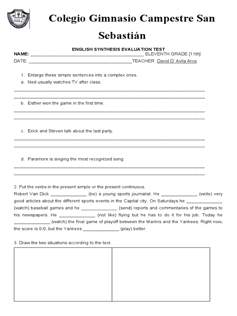 11th. Whole Synthesis Evaluation Tests | PDF | Sound | Ear