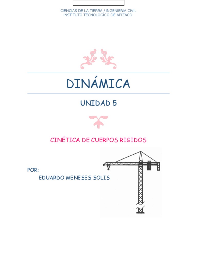 DINÁMICA | PDF | Movimiento (física) | Rotación