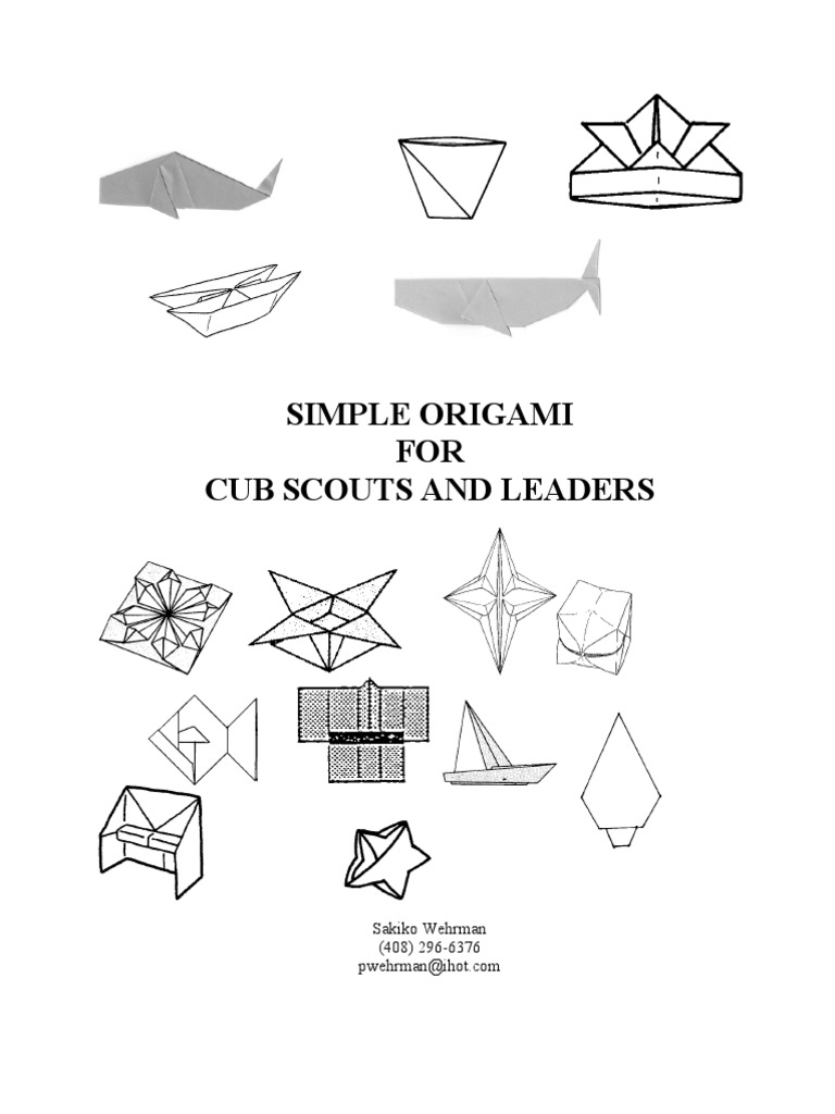 Make Your Own Origami Models | PDF | Origami | Nature
