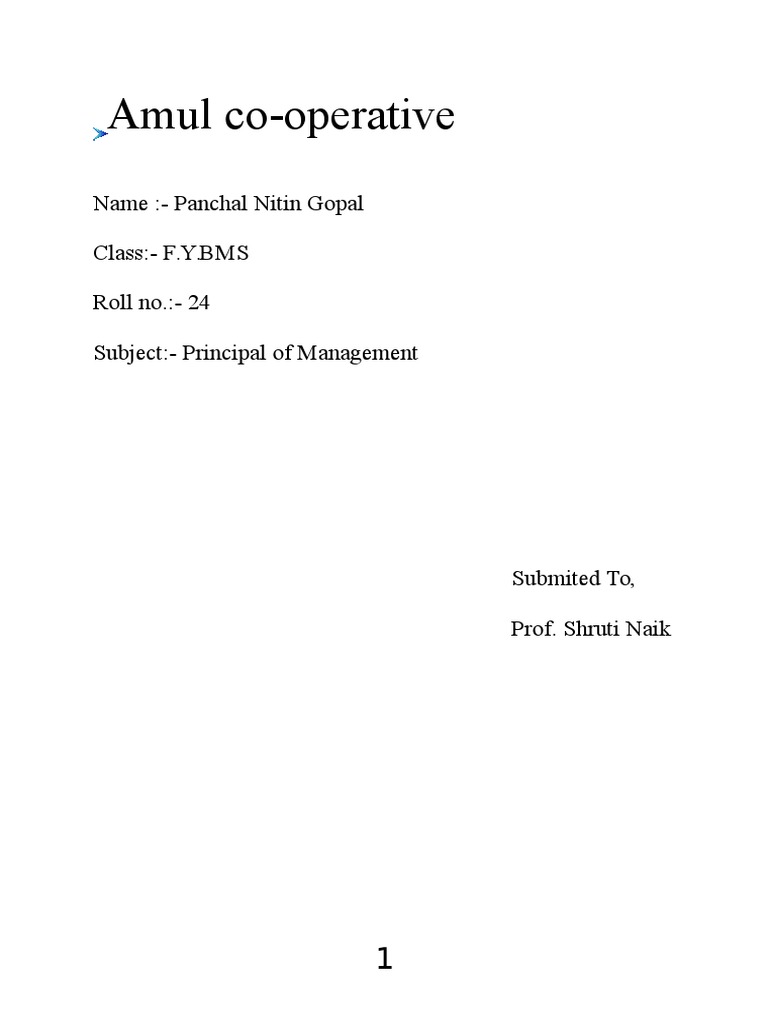 14 Principal of Management | PDF | Dairy | Agriculture