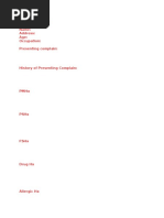 SOAP Notes Format for EMR Documentation | PDF | Medicine | Diseases And ...