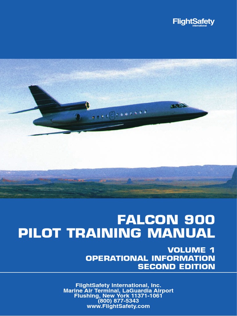 Falcon 900 Pilot Training Manual | PDF | Aircraft Flight Control System | Voltage
