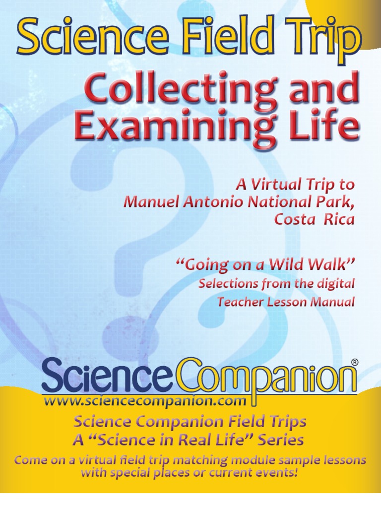 Collecting & Examining Life Field Trip, Science Companion | PDF ...