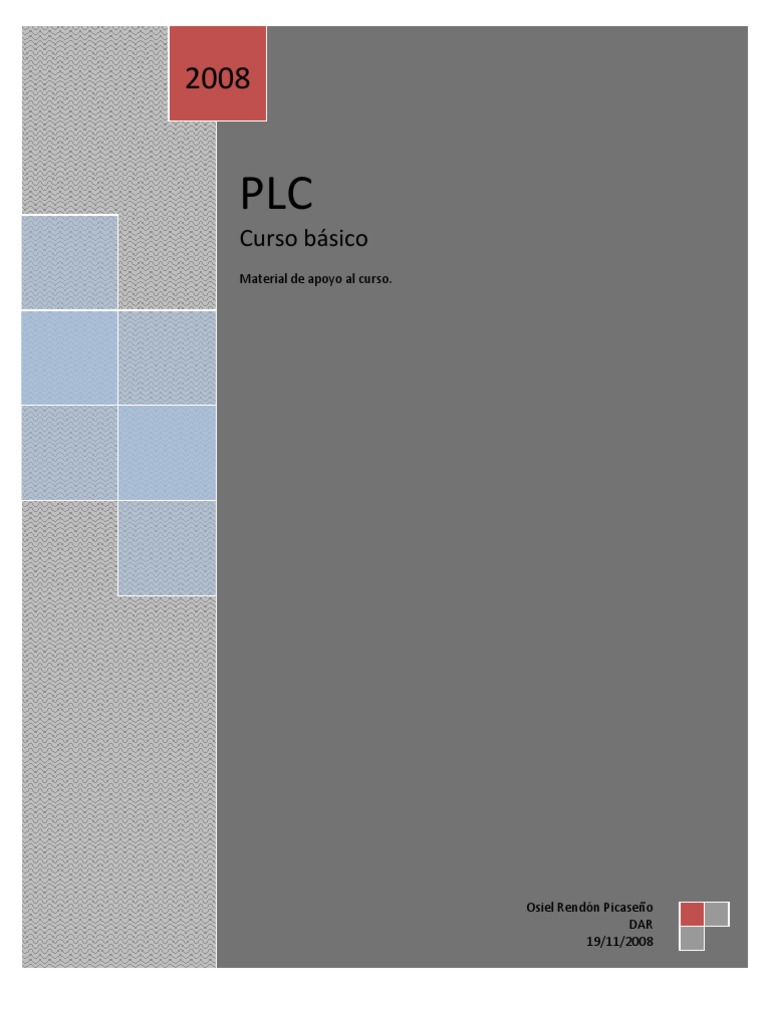 PLC Basic, PLC Básico | Descargar gratis PDF | Controlador lógico programable | Programa de ...