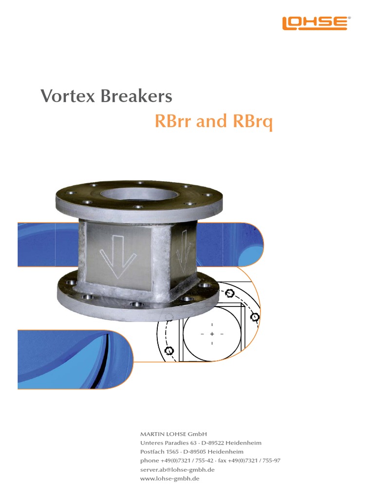 Vortex Breakers: RBRR and RBRQ | PDF | Valve | Chemical Engineering