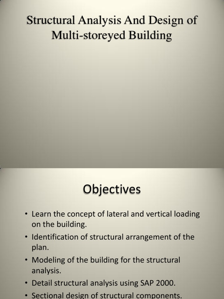 Structural Analysis & Design of MSB | PDF | Structural Analysis | Beam (Structure)