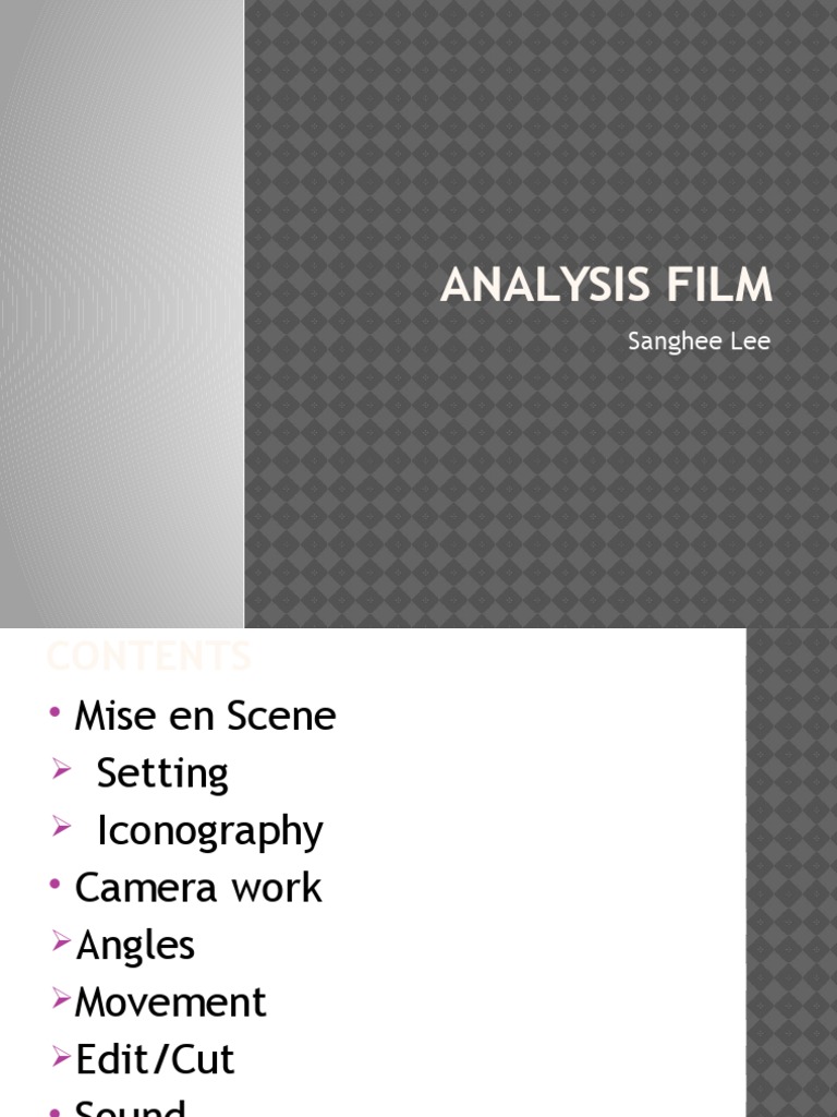 Analysis Film | PDF