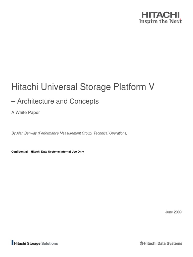 Hitachi USPV Architecture and Concepts PDF | PDF | Provisioning ...