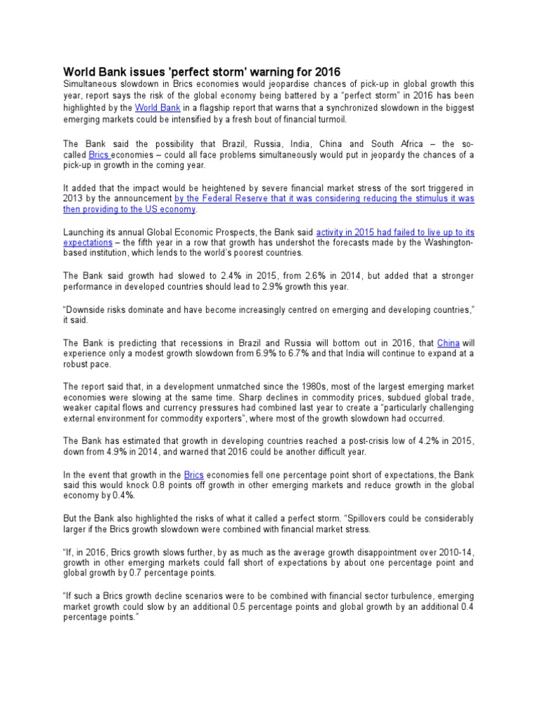 Homework Microecon | PDF | Bric | Economic Growth