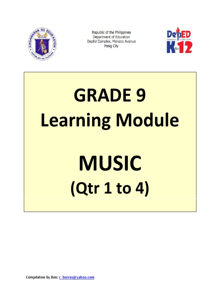 Music k-12 | PDF | Classical Period (Music) | Baroque Music