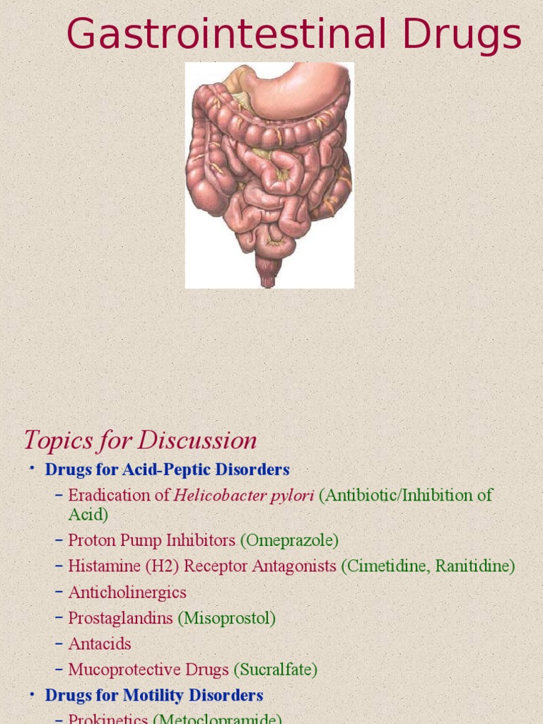 Gastro in Testing Drugs | PDF | Peptic Ulcer | Gastroesophageal Reflux ...