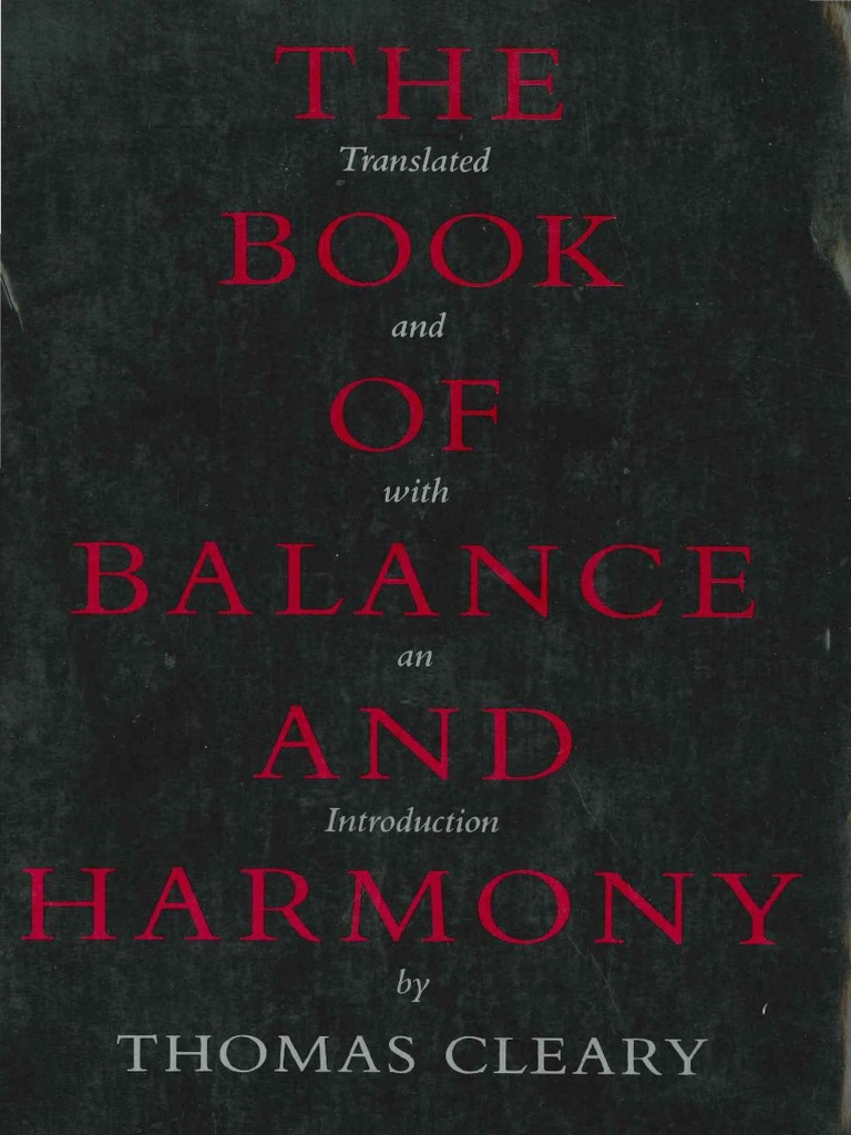 Balance & Harmony PDF | PDF | Chan Buddhism | Confucianism