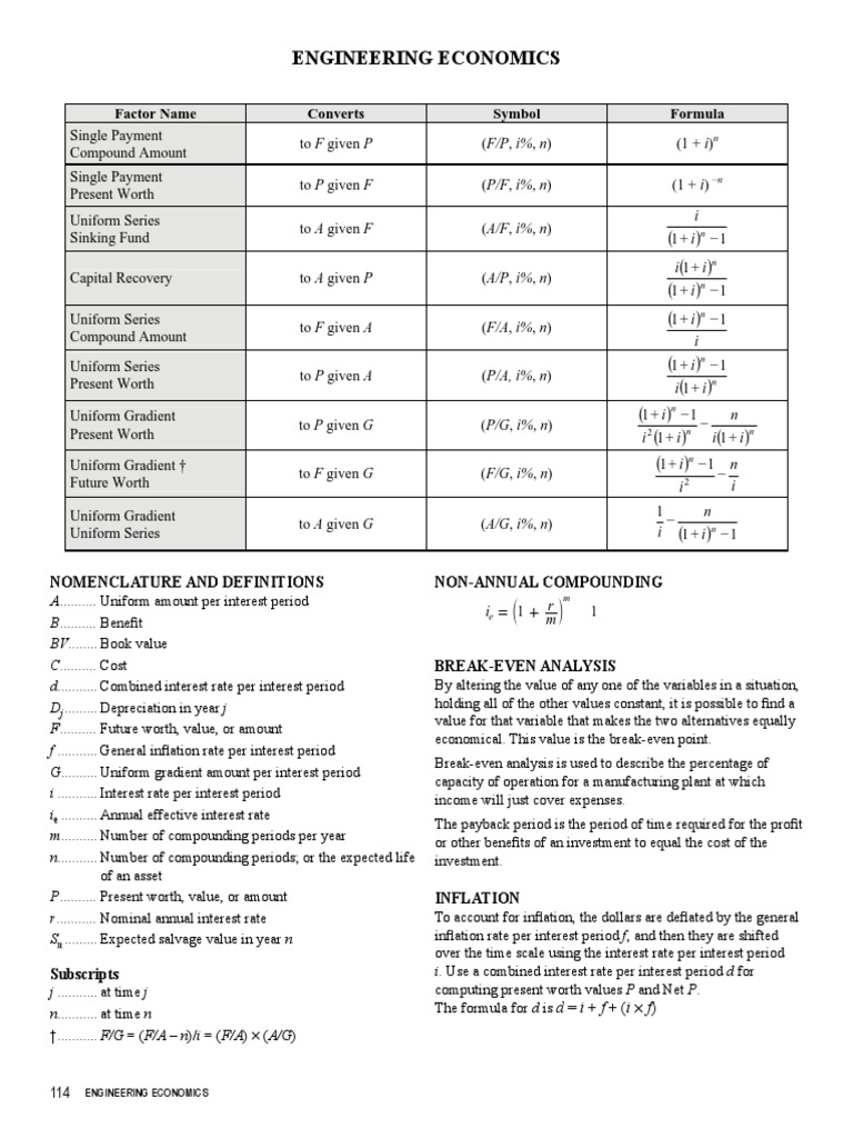 Easy Engineering Economics Guide | PDF | Interest | Depreciation