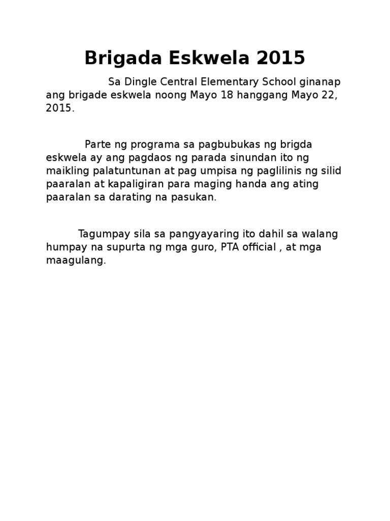 News Writing Filipino | PDF