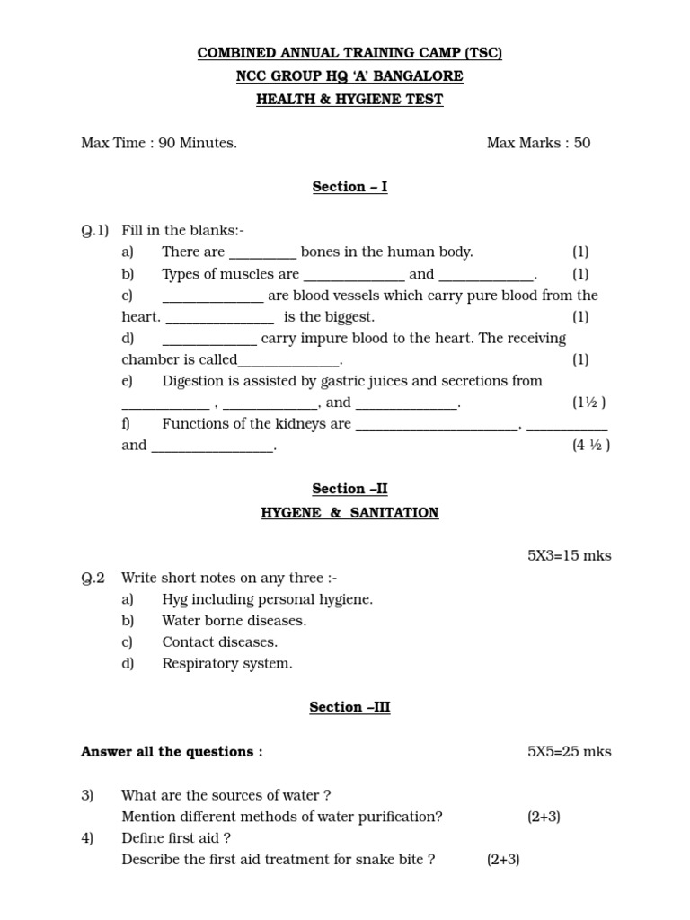 Health & Hygiene | Download Free PDF | Hygiene | Artery