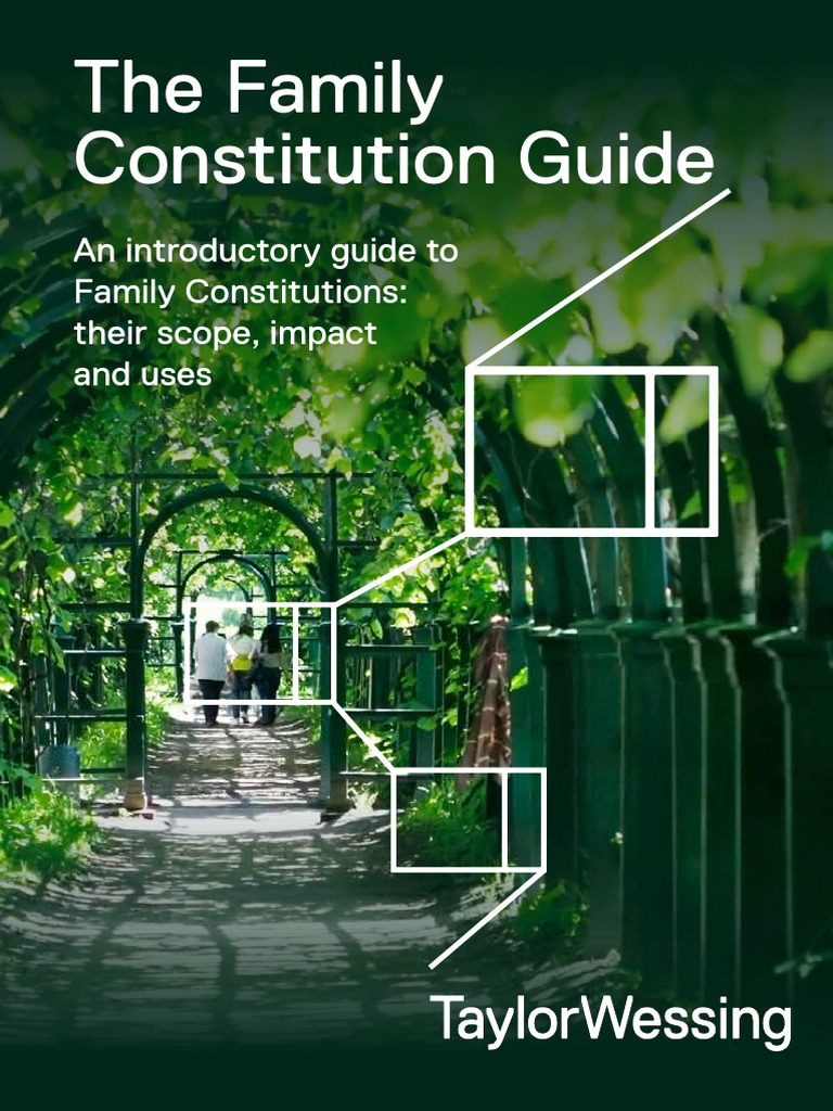 Family Constitution Guide | PDF | Governance | Consensus Decision Making