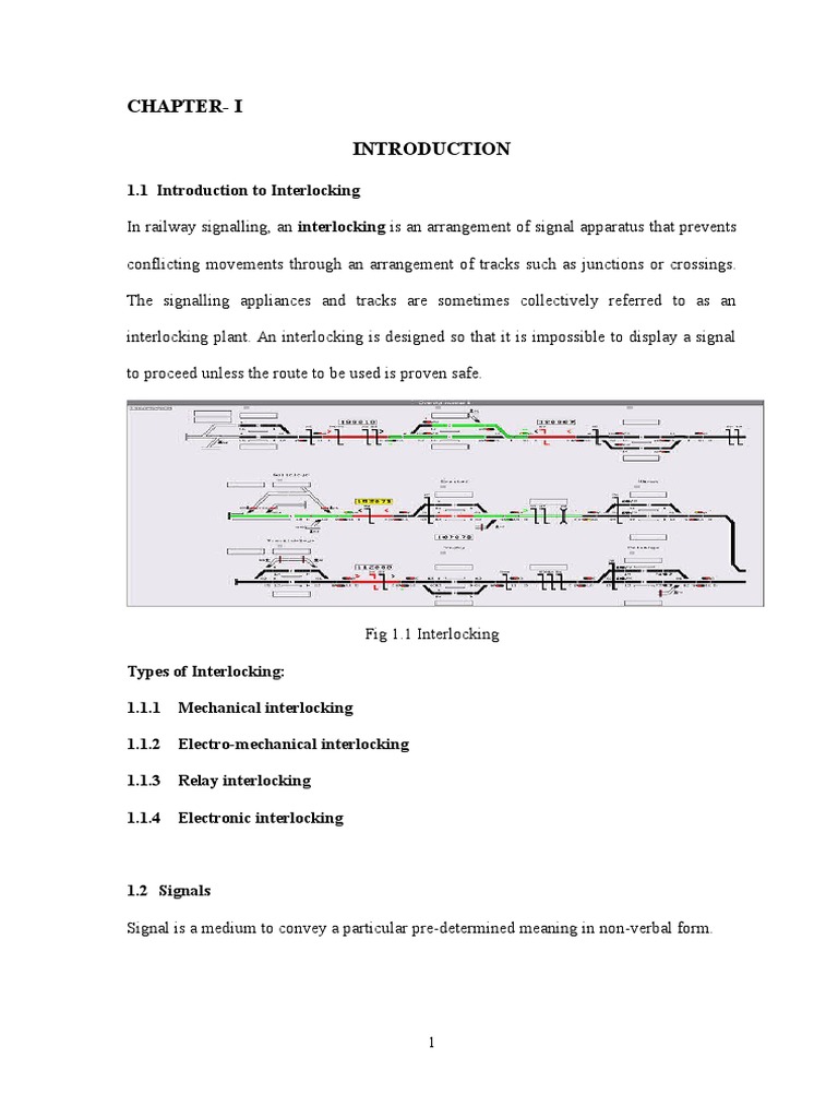 Interlocking in Railway Signalling Circiut | PDF | Transport ...