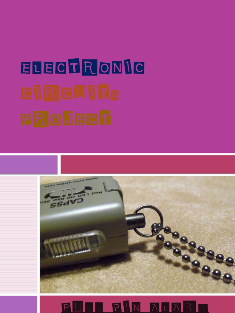 Pull Pin Alarm | PDF | Electronic Oscillator | Amplifier