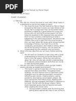 Eve Bunting Author Study Unit Plan | PDF | Lesson Plan | Teachers