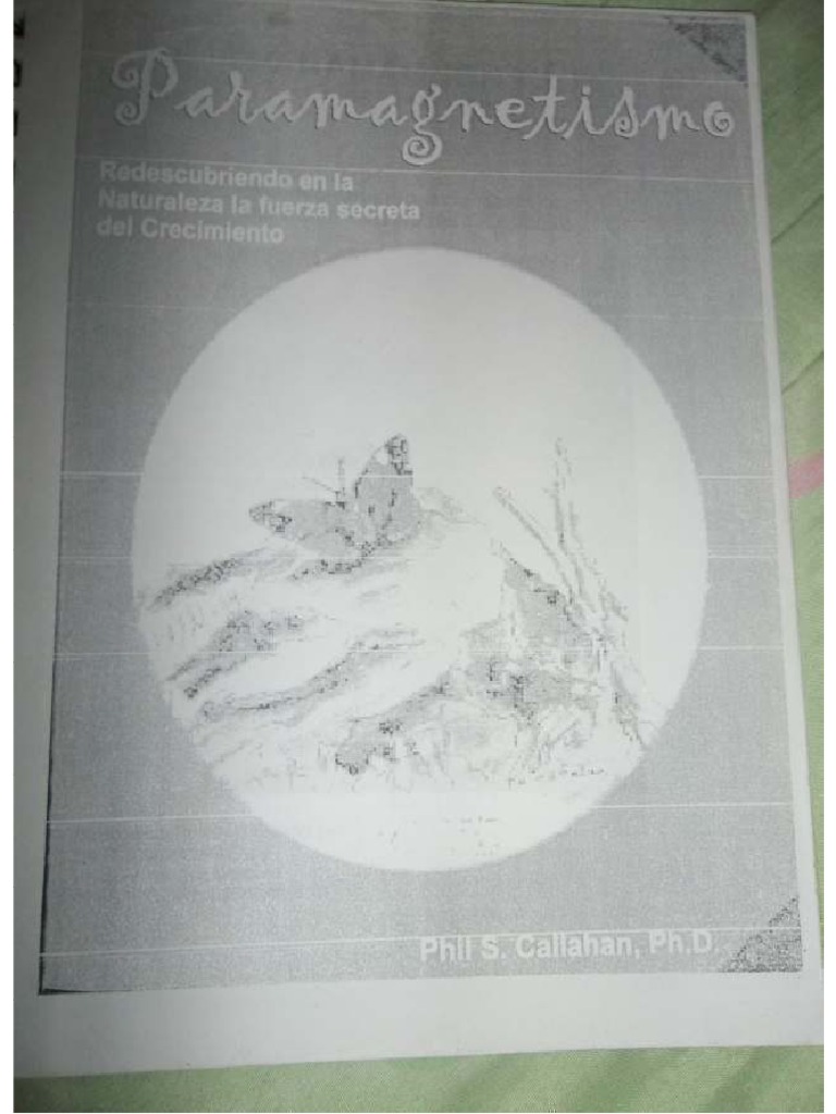 Paramagnetismo Redescubriendo en La Naturaleza La Fuerza Secreta Del ...