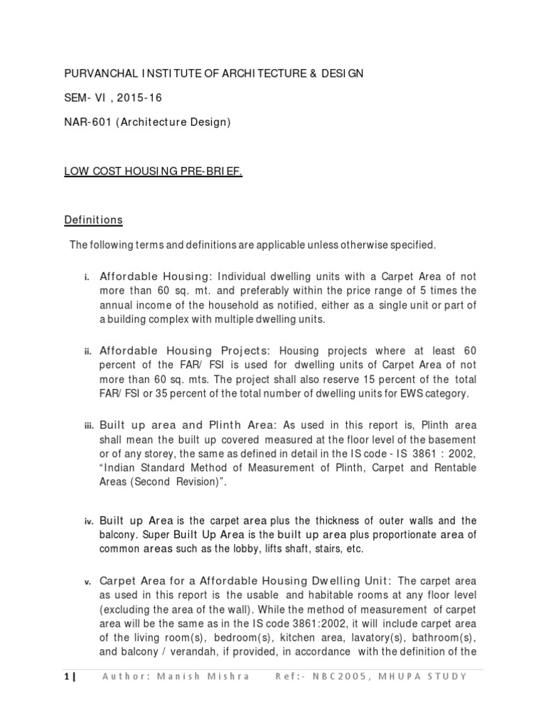 Housing brief | Affordable Housing | Public Housing