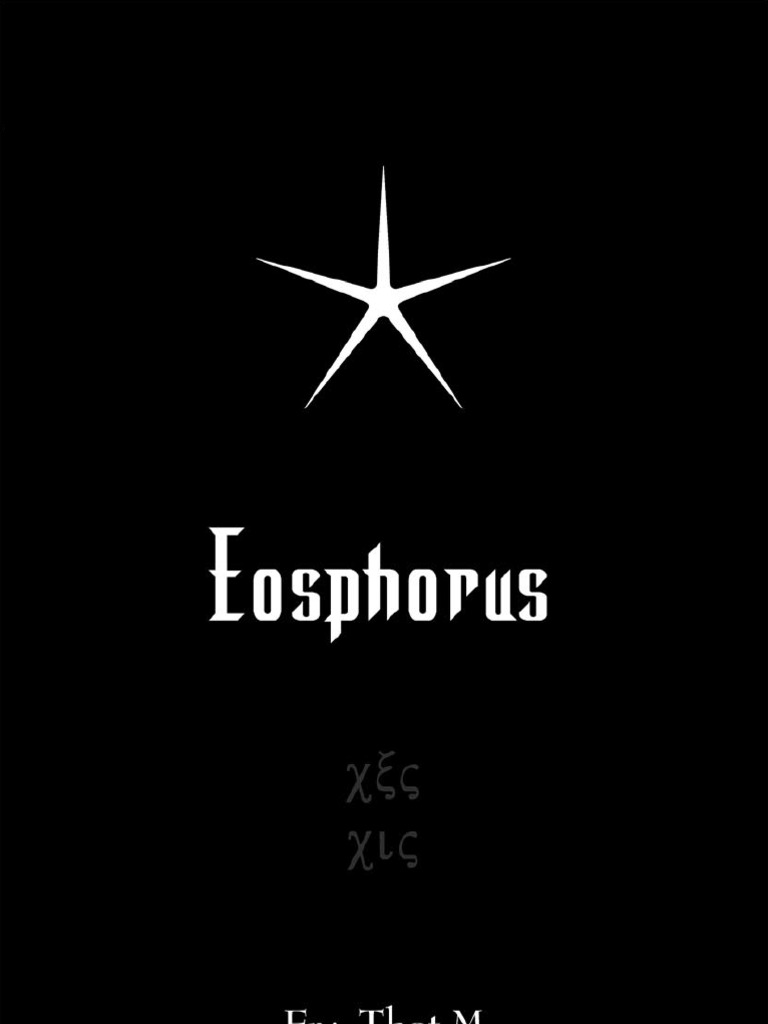 Eosphorus | PDF | Resurrección | Dioniso