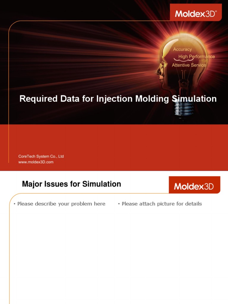 Injection Molding Flow Simulation | PDF