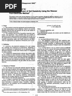 Astm g187 | PDF | Coefficient Of Variation | Electrical Resistivity And ...
