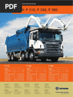 Specification of Scania P380CB-6x4 | PDF | Truck | Transmission (Mechanics)