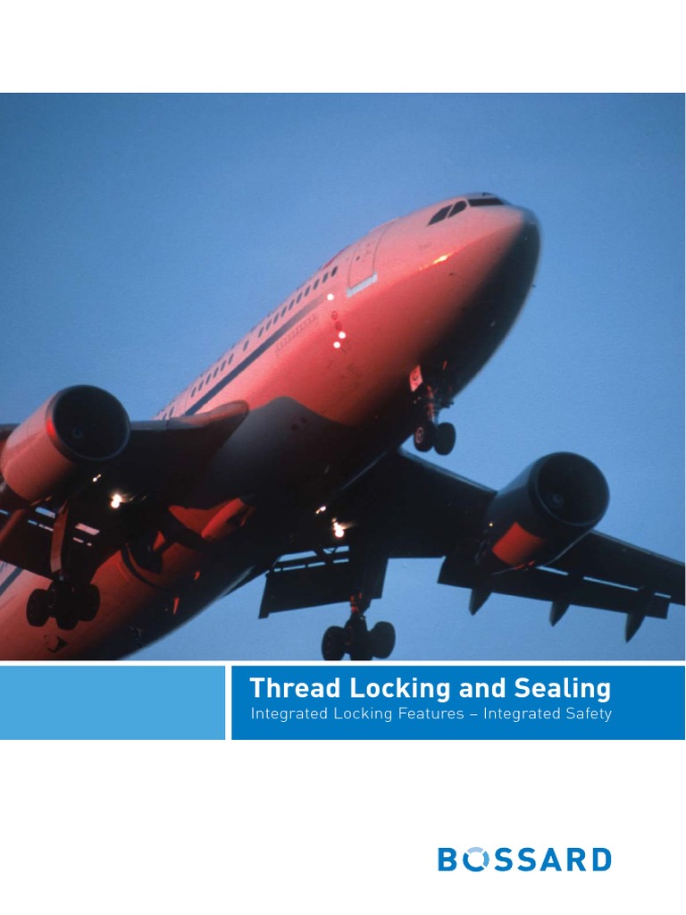 Thread Locking and Sealing en 2 | PDF | Nut (Hardware) | Screw