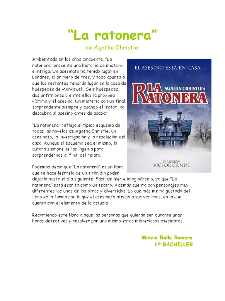 La Ratonera | PDF
