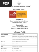 Tourism Management System | PDF | Information Technology Management | Systems Engineering