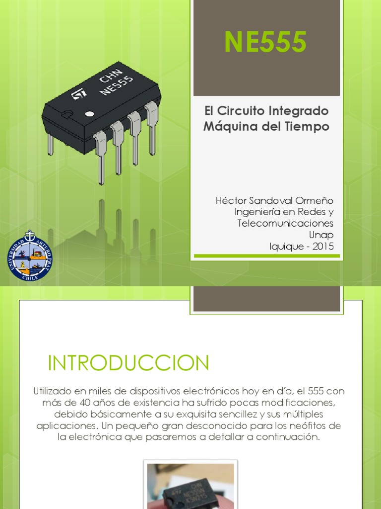 NE555 | PDF | Electrónica | Ingenieria Eléctrica
