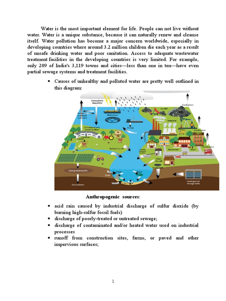 Water Pollution | Download Free PDF | Water Pollution | Sewage