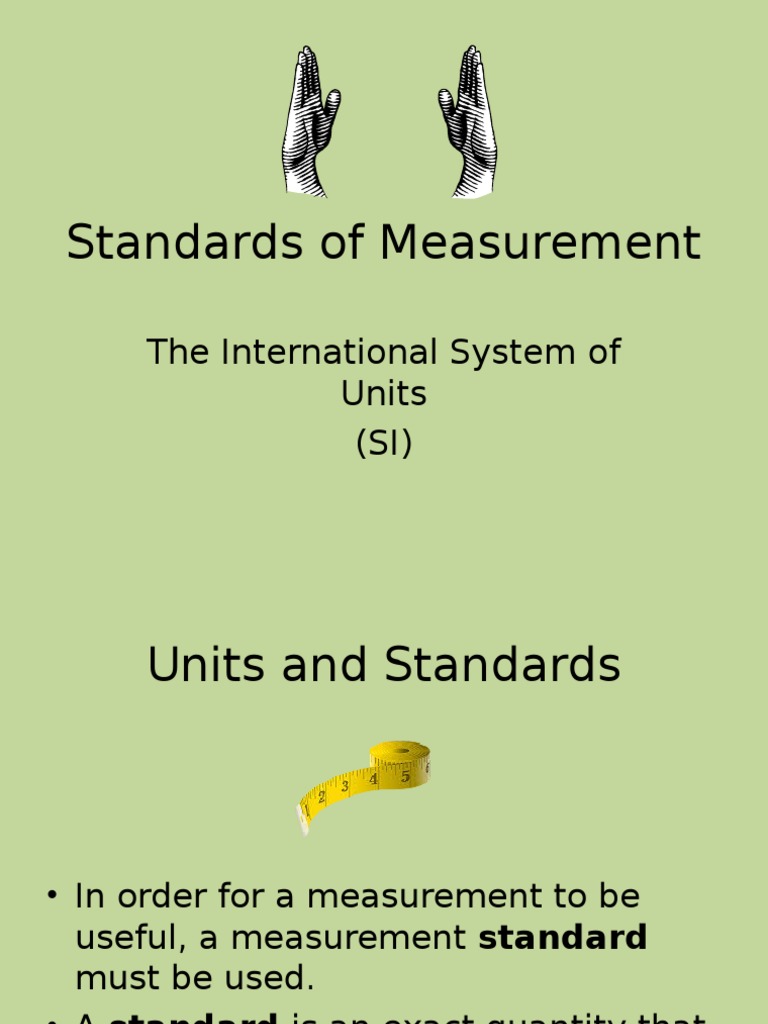 Standards of Measurement 1220585633762882 8 | PDF | Units Of ...