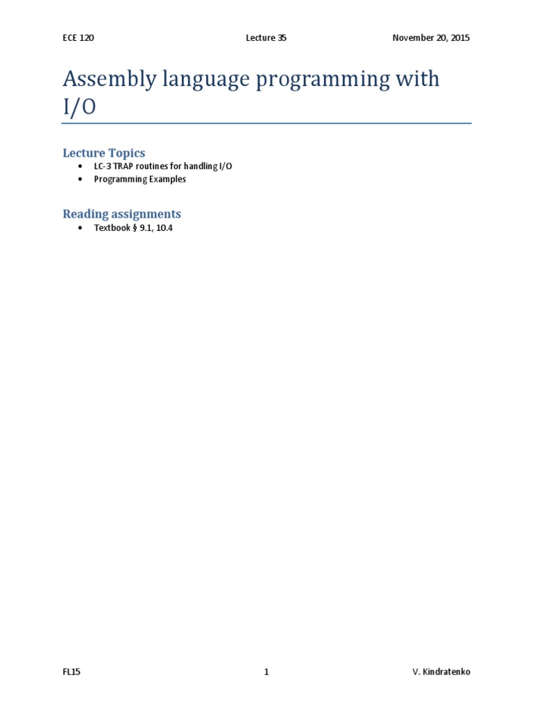 Lecture 35 PDF | PDF | String (Computer Science) | Computer Programming