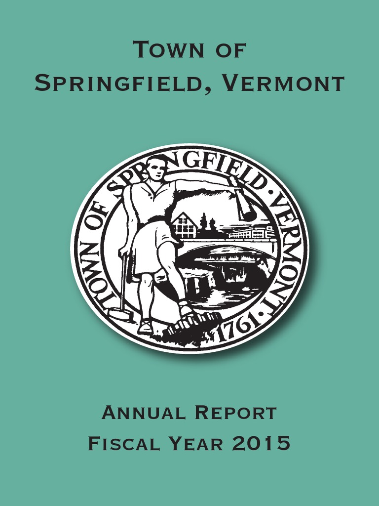 Springfield, Vermont Annual Report 2015