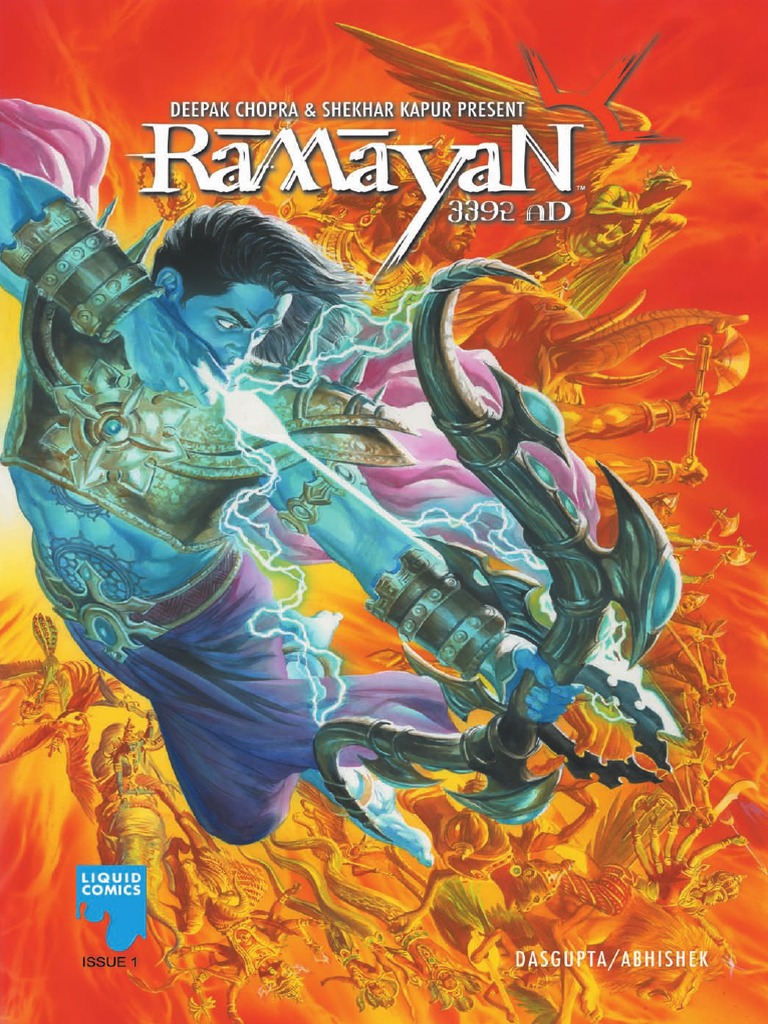 Ramayan 3392 A.D. Comic PDF Download | PDF | Forms Of Vishnu | Epic Poems