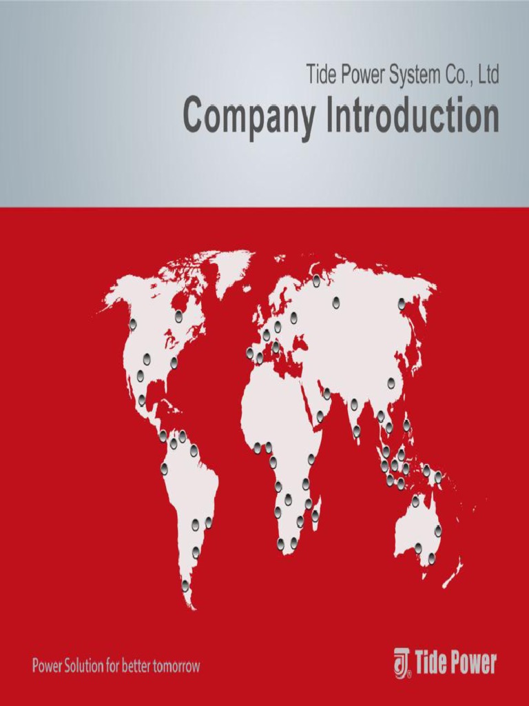 Tide Power | PDF | Electric Generator | Diesel Engine