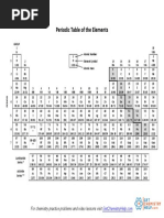 Complete Periodic Table of 118 Elements | PDF | Chemical Elements ...