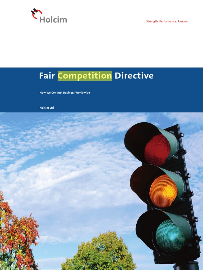 Fair Competition Directive 2013 (v.1.2 FINAL) | PDF | Competition Law ...